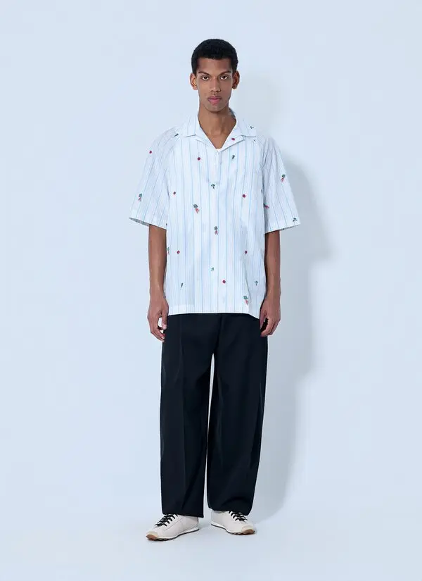Jacquemus La Chemise Romarin Shirt - Blue