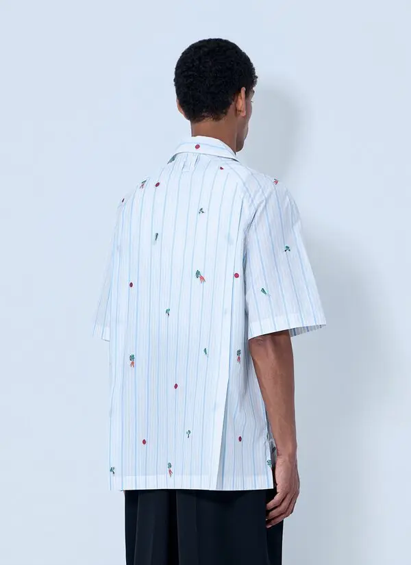 Jacquemus La Chemise Romarin Shirt - Blue