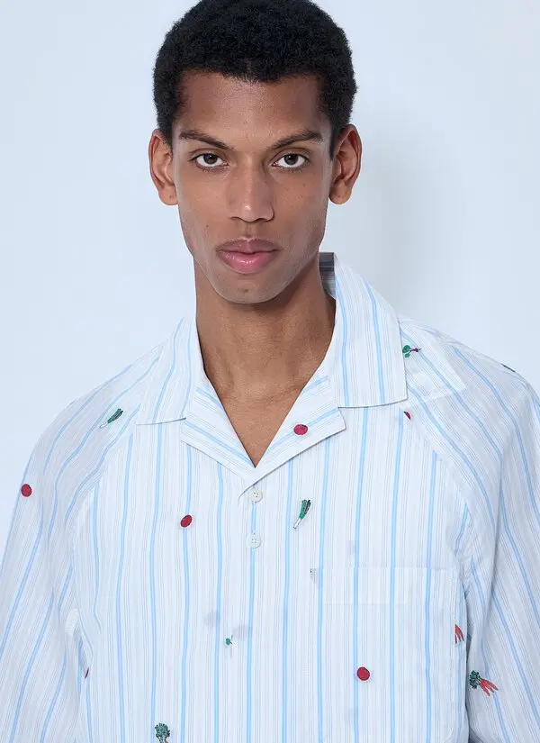 Jacquemus La Chemise Romarin Shirt - Blue