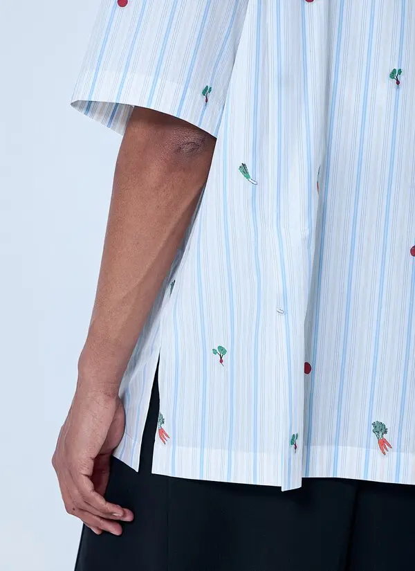 Jacquemus La Chemise Romarin Shirt - Blue