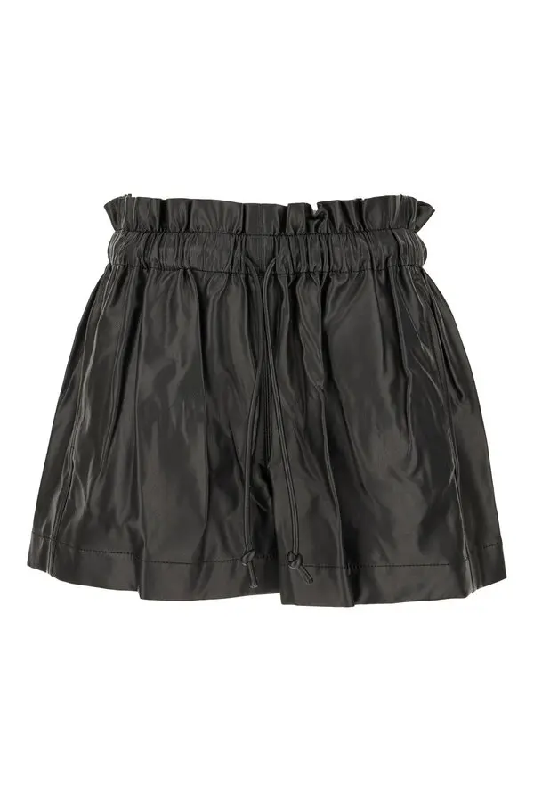 Isabel Marant Étoile High-waisted Drawstring Shorts - Multicolor