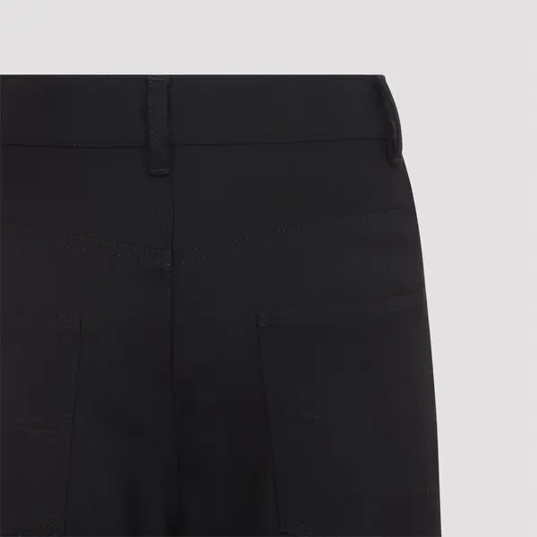 Balenciaga Straight Leg Wool Pants