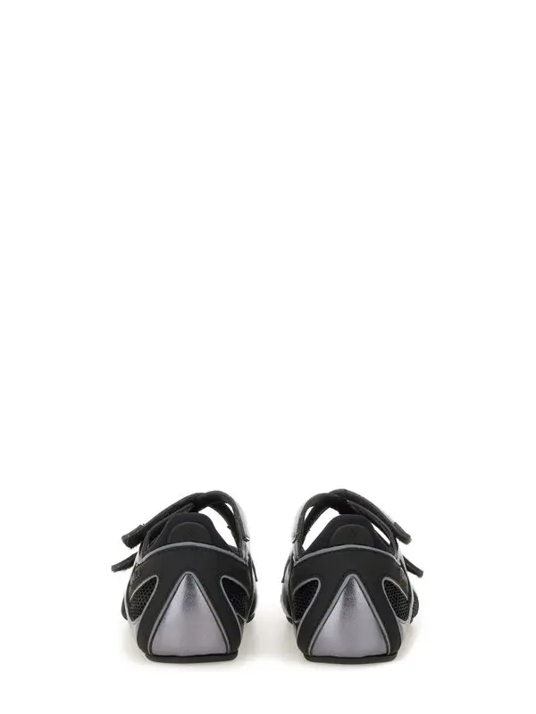 Attico Ballerina Flat Floor 1 - Black
