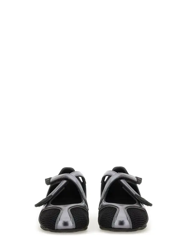 Attico Ballerina Flat Floor 1 - Black