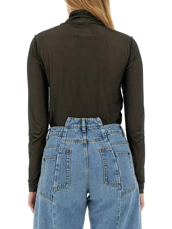 MAISON MARGIELA Turtleneck Bodysuit