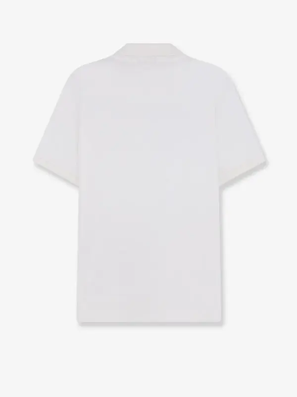 Dior Cotton And Silk Polo Shirt