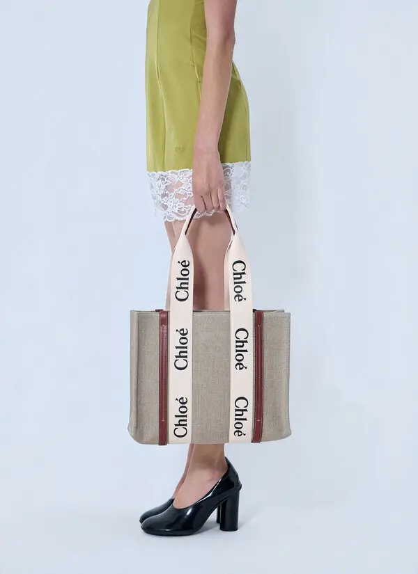 Chloé Medium Woody Tote Bag