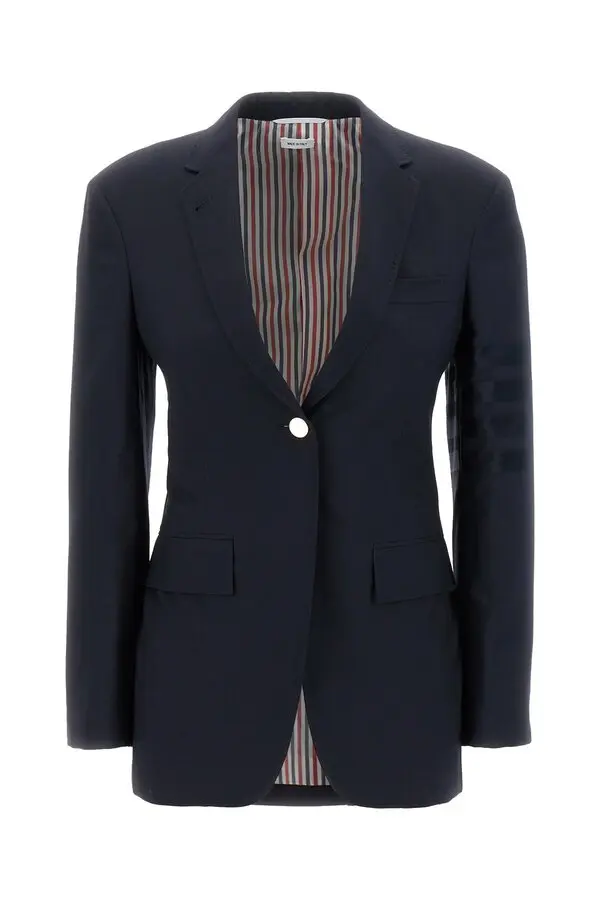 Thom Browne Single-breasted Blazer - Multicolor