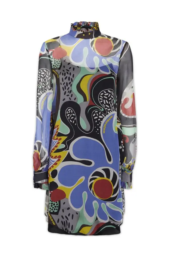 Moschino Printed Dress - Multicolor