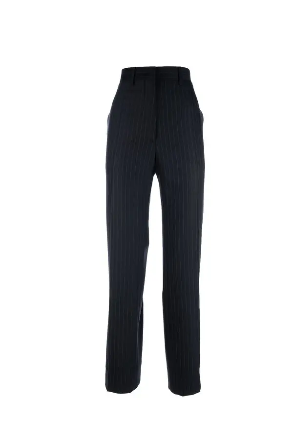 Miu Miu Striped Trousers - Multicolor