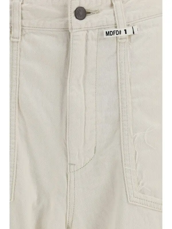 Mihara Yasuhiro Cut-out Pocket Denim Pants