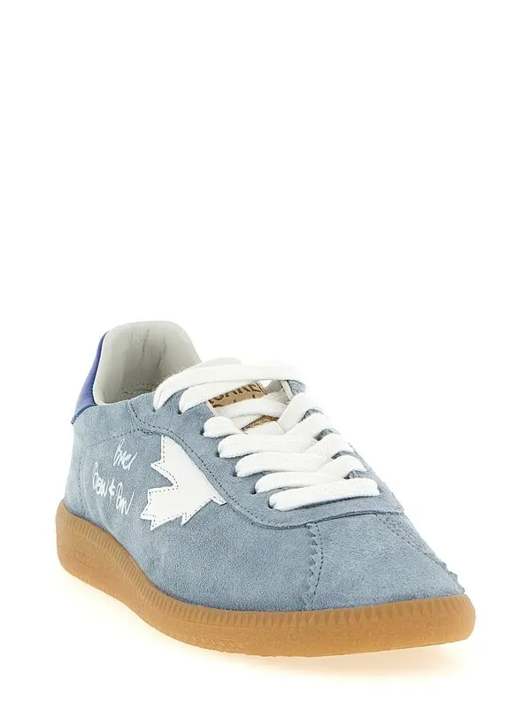 Dsquared2 Rebels Suede Lace-up Sneakers - Blue