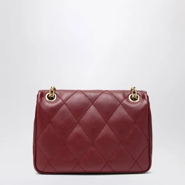 Burberry Quilted Leather Shoulder Bag - Red