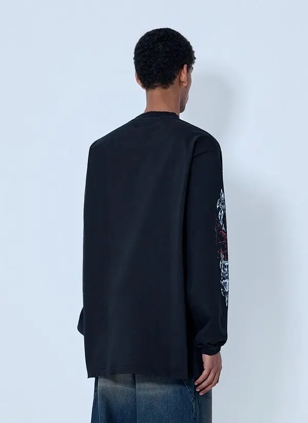 Vetements Graphic Long Sleeve T-shirt