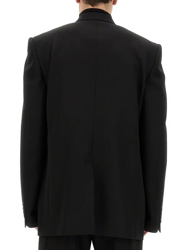 Balenciaga Double Breasted Wool Jacket