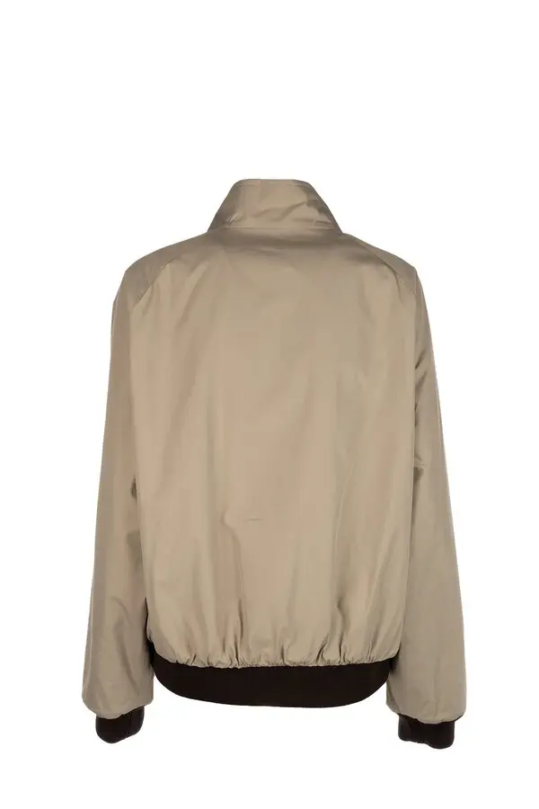 Miu Miu Jacket With Logo Detail