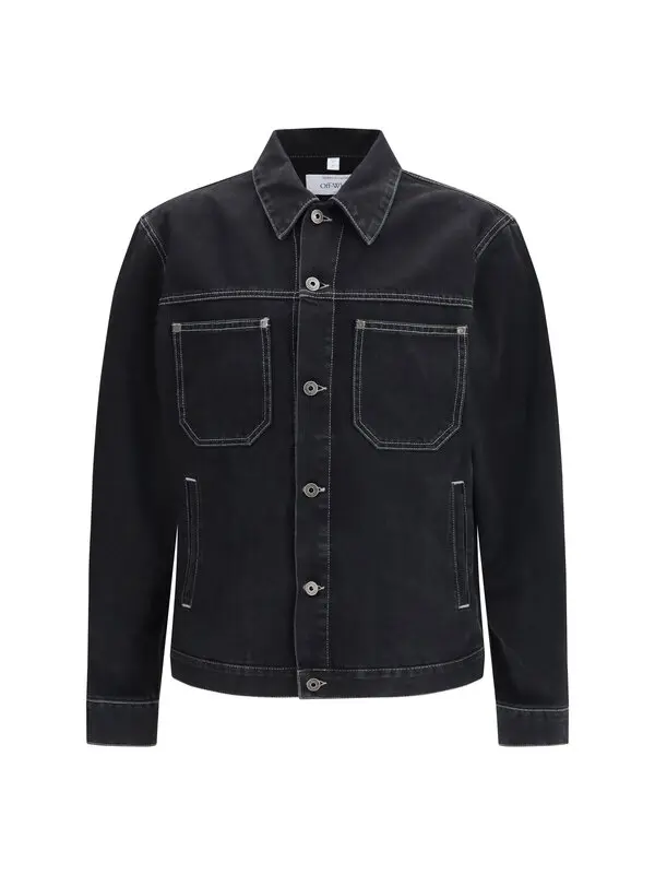 Off-White Arrow Zip Skate Denim Jacket
