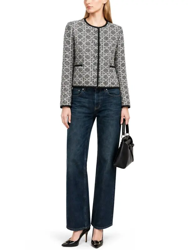 Dior Macrocannage Jacket - Gray