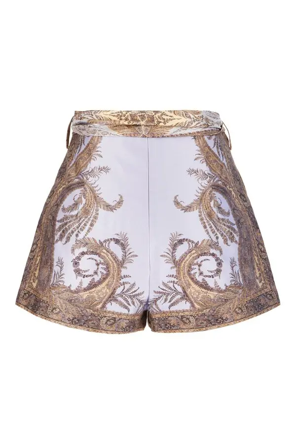 Zimmermann Printed Paisley Shorts