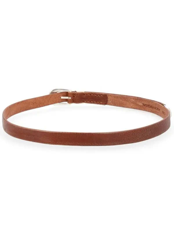 Our Legacy Leather Belt - Brown