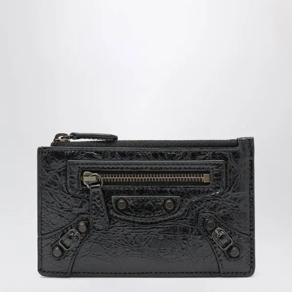 Balenciaga Le City Cardholder With Coin Pocket - Black