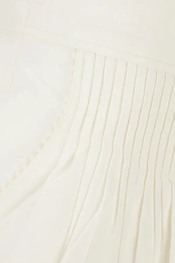 Isabel Marant Étoile Pleated High-rise Shorts