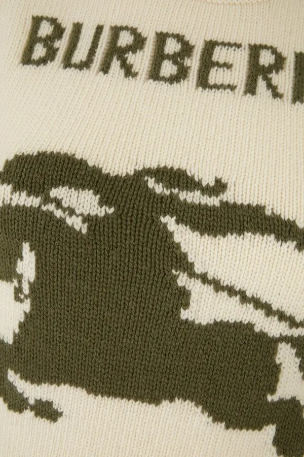 Burberry Knitwear With Equestrian Motif