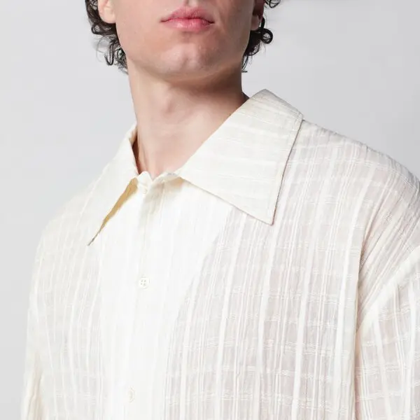 Séfr Ignacio Cotton Shirt - White