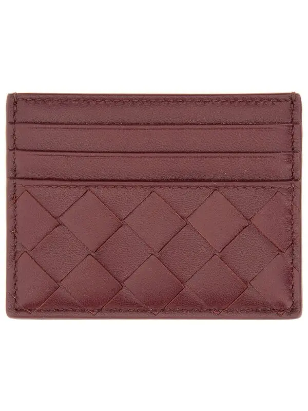 Bottega Veneta Woven Credit Card Holder - Multicolor