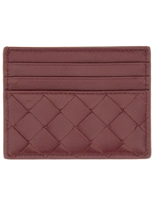 Bottega Veneta Woven Credit Card Holder - Multicolor
