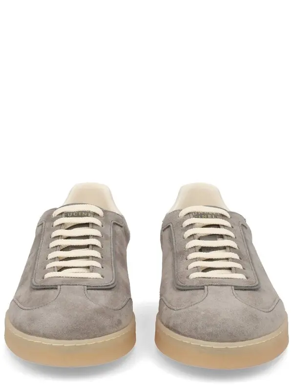 Brunello Cucinelli Suede Lace-up Sneakers
