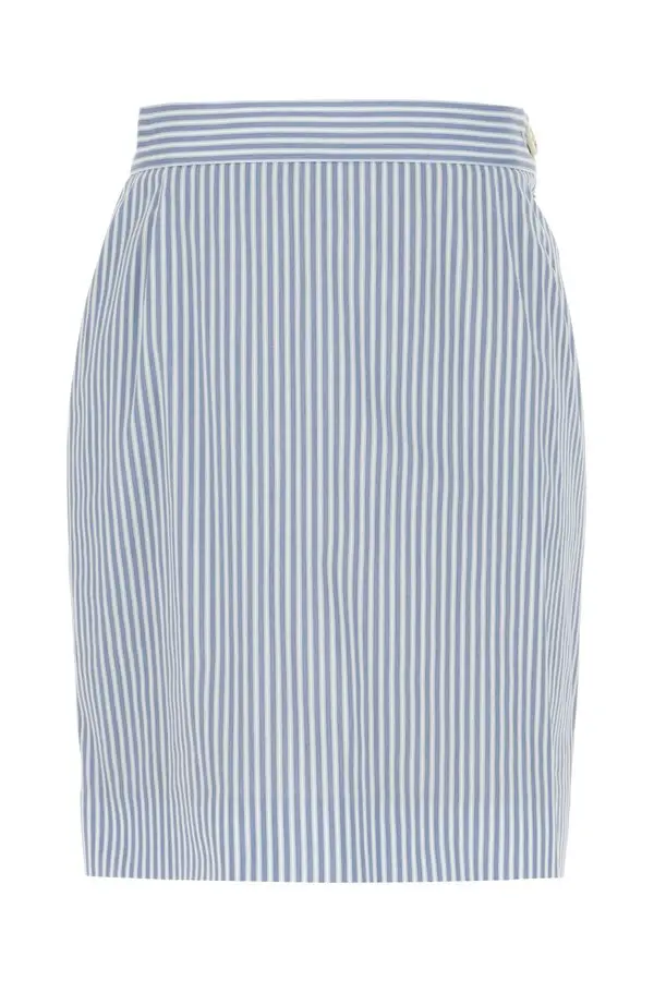 VIVIENNE WESTWOOD Striped Pencil Skirt - Multicolor