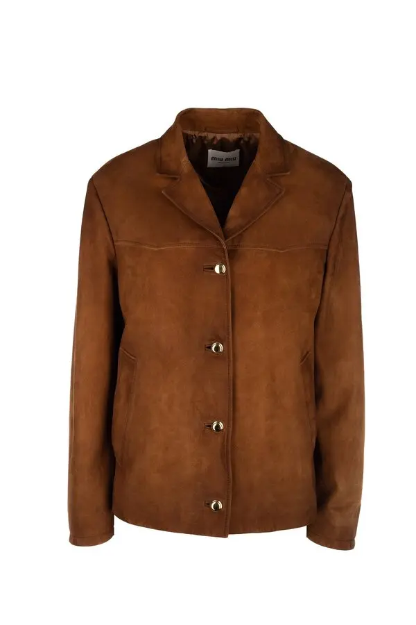 Miu Miu Suede Jacket