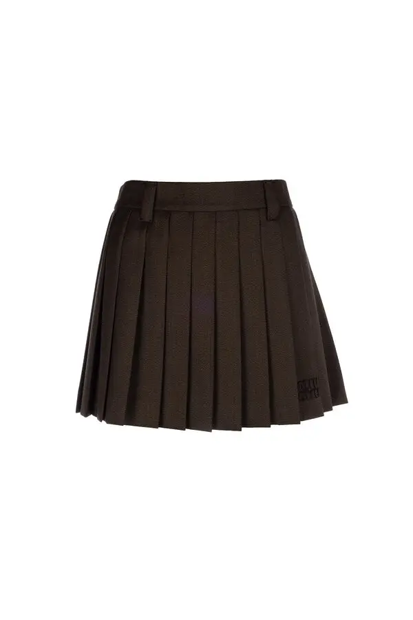 Miu Miu Pleated Skirt