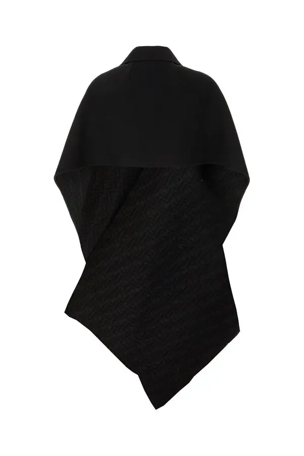 Fendi Asymmetrical Buttoned Coat