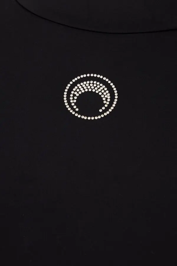 MARINE SERRE Embellished Long Sleeve Top