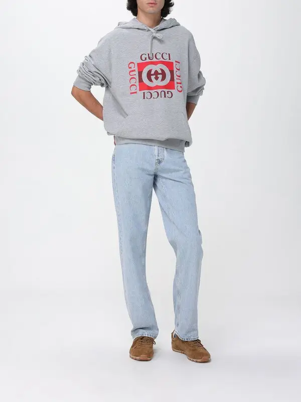 Gucci Logo Print Hoodie