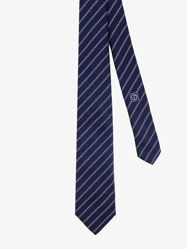 Giorgio Armani Silk Striped Neck Tie