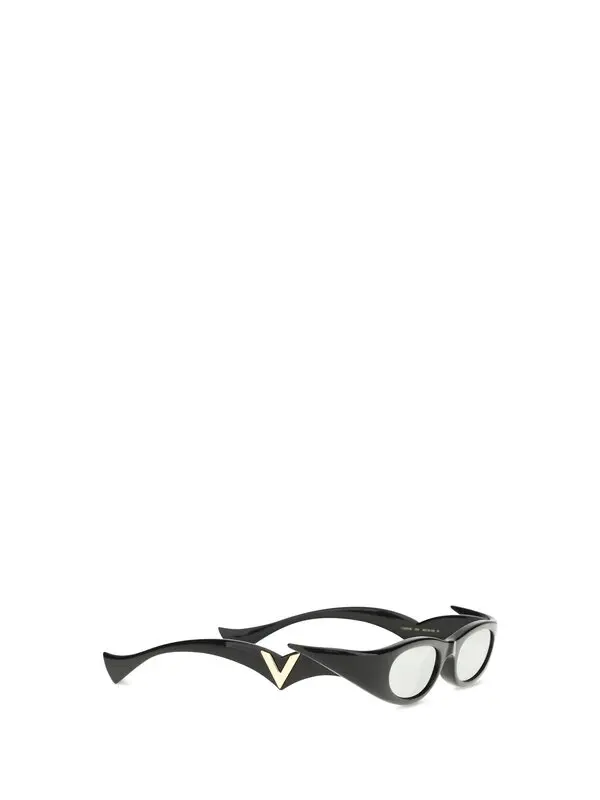 Valentino Garavani Geometric Acetate Cat Eye Sunglasses