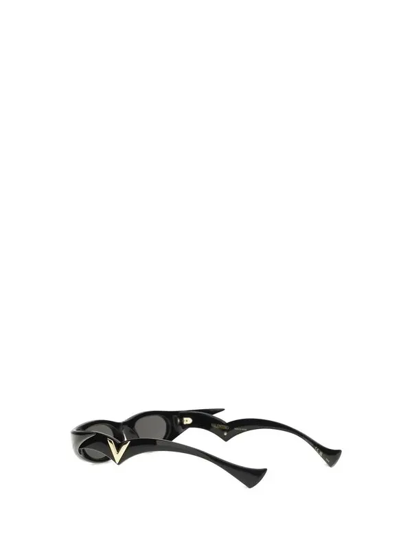 Valentino Garavani Geometric Acetate Cat Eye Sunglasses