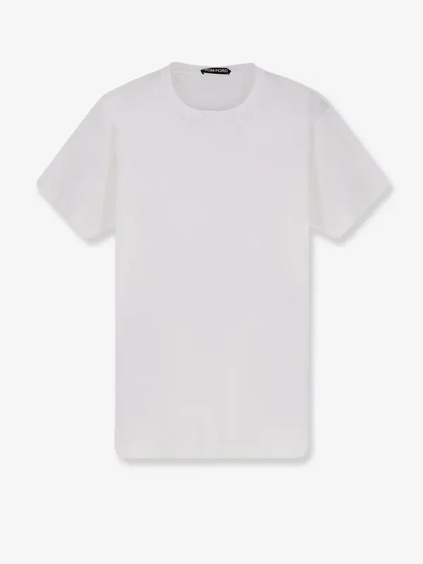 TOM FORD Cotton And Silk T-shirt - Multicolor