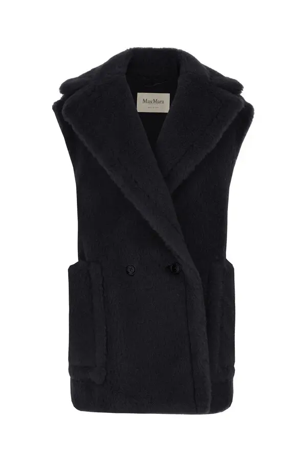 Max Mara Sleeveless Coat - Multicolor