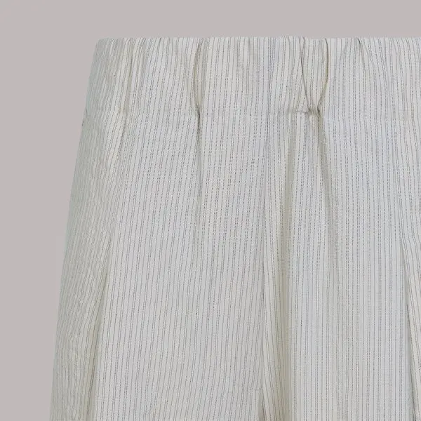 Dries Van Noten Pila Ecru Cotton Pants - Multicolor