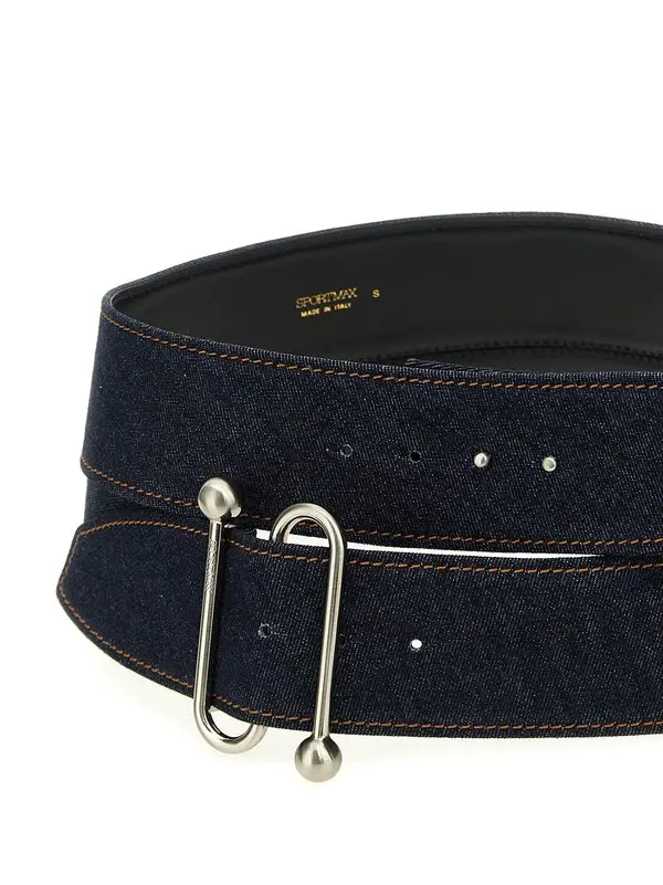 Sportmax Arabba Maxi Belt - Blue