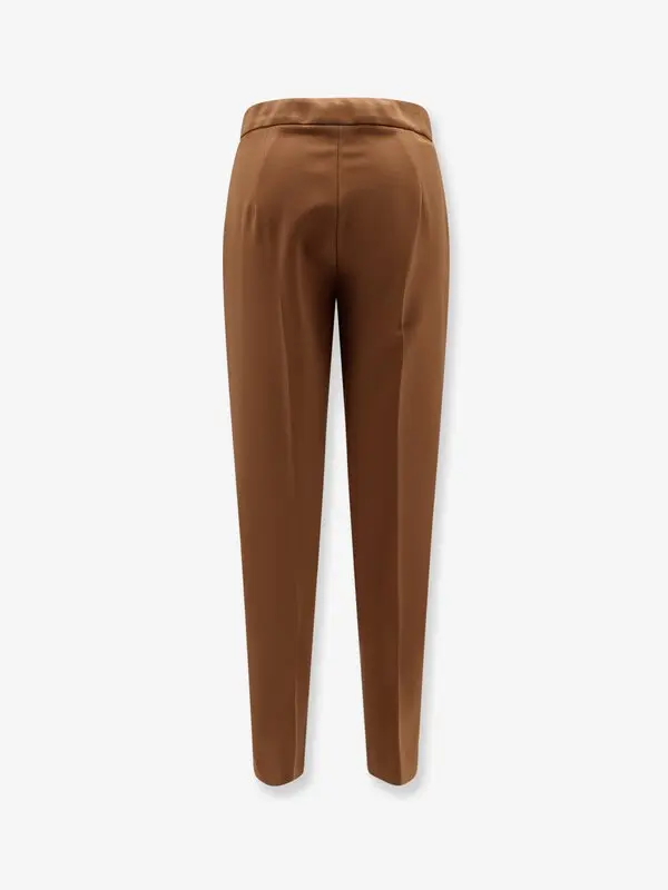 Max Mara Pegno Trousers In Viscose Blend - Multicolor
