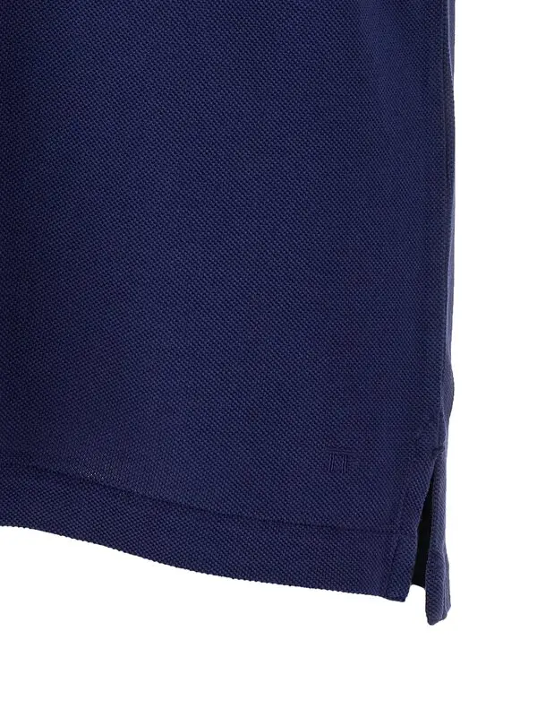 TOM FORD Piqué Polo Shirt - Blue