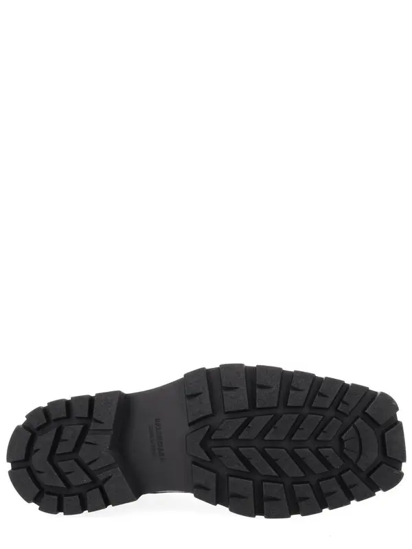 Balenciaga Leather Moccasin Derbies