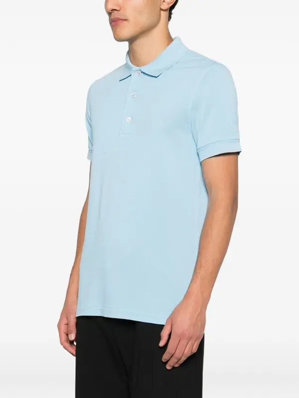 TOM FORD Cotton Blend Polo Shirt
