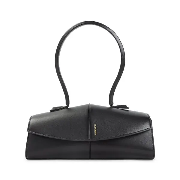 JIL SANDER Ovine Leather Shoulder Bag