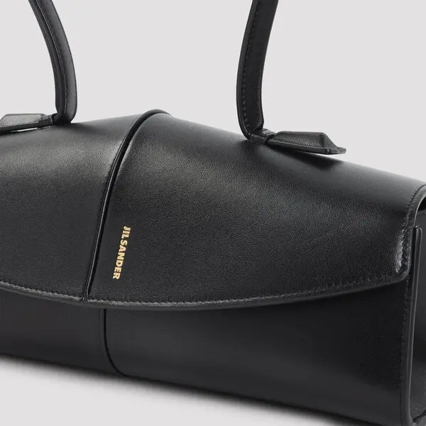 JIL SANDER Ovine Leather Shoulder Bag